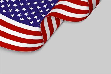 Premium Vector Waving Flag