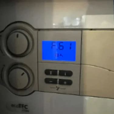 Fixing F61 Vaillant Fault Code Serviceteam