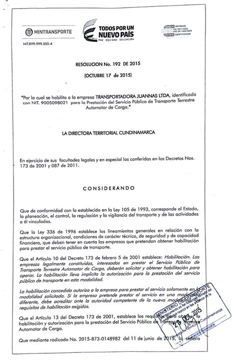 Habilitada y vigilada para la prestación del servicio por el Ministerio