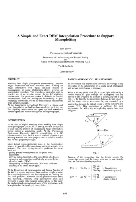Pdf A Simple And Exact Dem Interpolation Procedure To Support