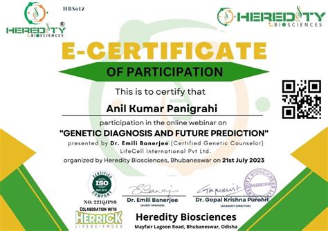 Anil Kumar Panigrahi On Linkedin Dear Heredity Biosciences I Hope This
