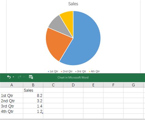 How To Insert A Chart In Word To Display The Data Intuitively My Microsoft Office Tips