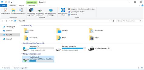SharePoint Bibliotheken Als Laufwerk Einbinden Cojama Blog