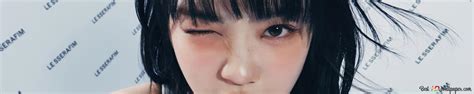 Le Sserafims Chaewon For Unforgiven Mv Dewy Sage Vers Shoot 4k