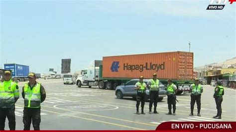 Pnp Controla El Ingreso De Manifestantes A Lima Atv