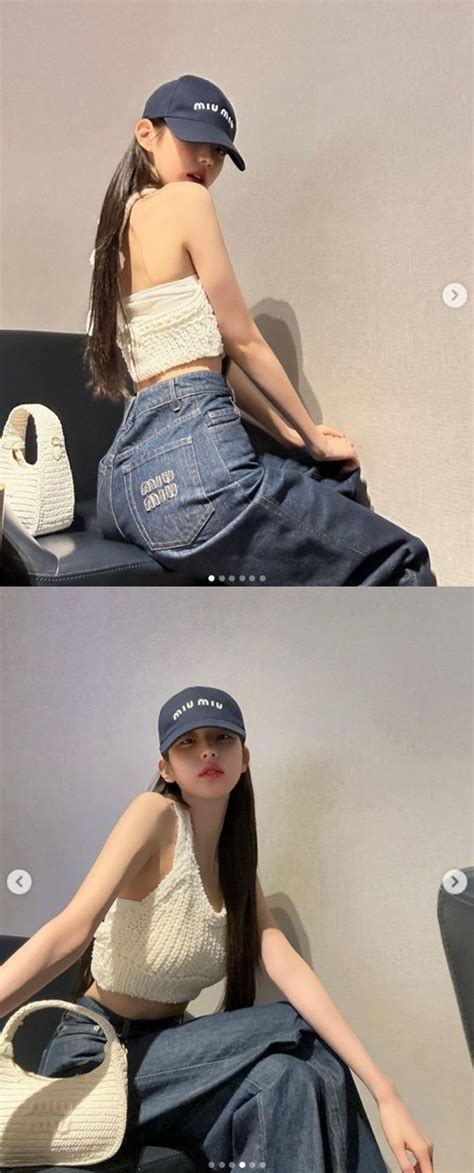장원영 아찔 뒤태 치명 눈빛도발적 아우라 심쿵 M SNS