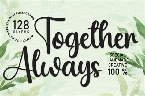 Together Always Script Font Download Free Font