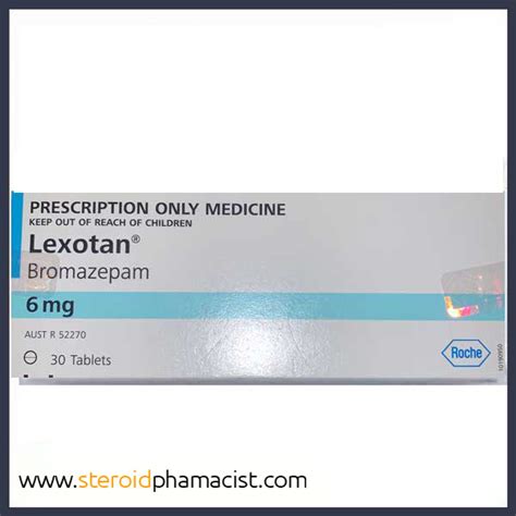 Lexotan Bromazepam 6mg X 30 Tablets