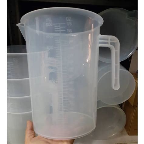 ห้ามพลาด โปรโมชั่น เหยือกตวงพลาสติก 5 ลิตร Plastic Pitcher เนื้อ Pp