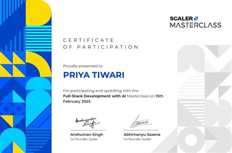 Priya Tiwari On Linkedin Fullstackdevelopment Artificialintelligence