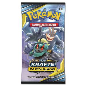 Pokémon Sonne und Mond Kräfte im Einklang Booster Trading Cards World of Games