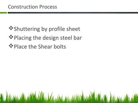 Presentation Slab On Steel Deck Composite Slab System Ppt