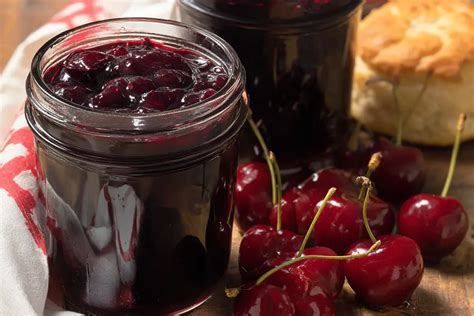 Cherry Jam Preserves Recipe