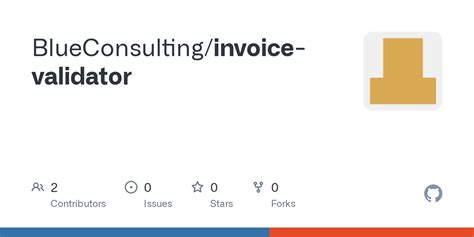 Github Blueconsultinginvoice Validator · Github