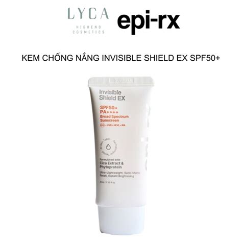 Epi Rx Kem Chống Nắng Epi Rx Invisible Shield Ex Spf50