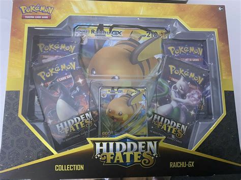 Mavin Pokemon Hidden Fates Collection Box Set Charizard Gyarados
