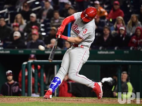 Photo Philadelphia Phillies Bryce Harper Hits A Home Run