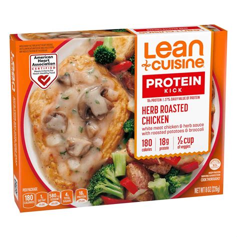 Lean Cuisine Herb Roasted Chicken Meal Oz Frozen 43 Off