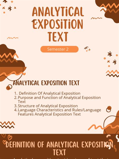 Analytical Exposition Text Pdf Argument Grammar