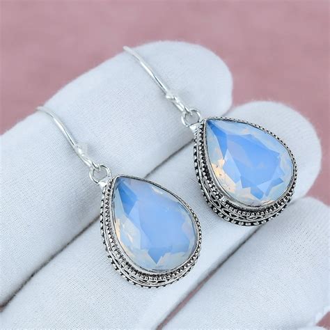 Opalite Earrings Etsy