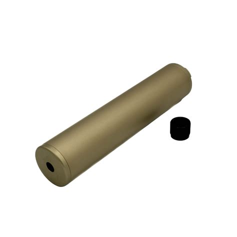 725 Mock Suppressor Tan For Airsoft Replicas Airsoft Armory