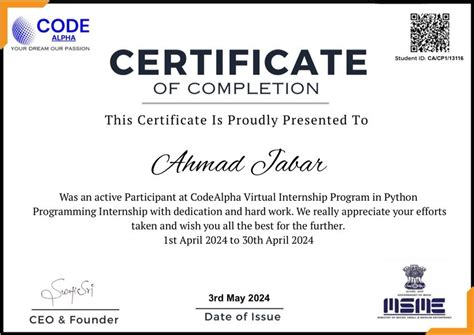 Pythonprogramming Codealpha Internship Webdevelopment Python Ahmed Jabar