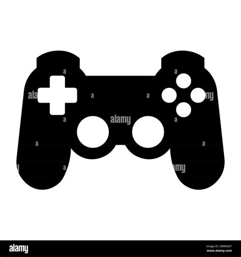 Black Vector Console Icon On White Background Stock Vector Image And Art