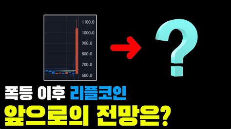 리플 앞으로 더 올라갈 수 있을까 Youtube
