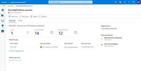 using azure purview to analyze metadata insights