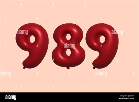 Balloon number 989 hi-res stock photography and images - Alamy