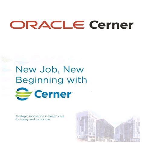 Ive Joined Cerner Which Is Now Part Of Oracle Everyday Is Exciting
