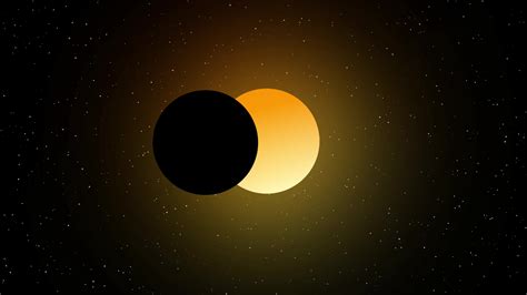 Animation De Total Solaire Clipse Scientifique Solaire Clipse