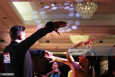 Toronto On March 31 Sabrina Nirchi And Jean Philippe Milot Dance