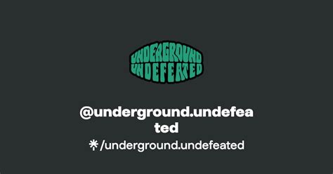 Underground Undefeated Instagram Linktree