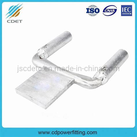 double wire compression type aluminum terminal clamp arnoldcable