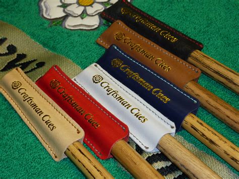 Leather Cue Tip Protector