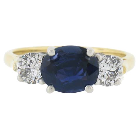 18k Gold 591ctw Agl Emerald Burma No Heat Sapphire And Step Baguette