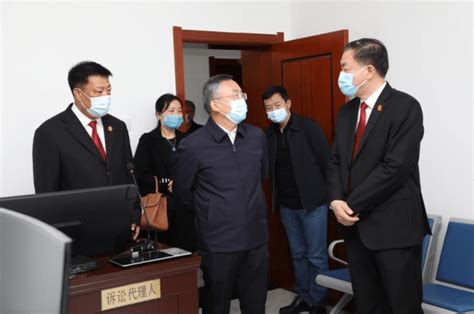 吉林市人大常委会到龙潭区视察人民法庭建设工作 调研 公众 进行