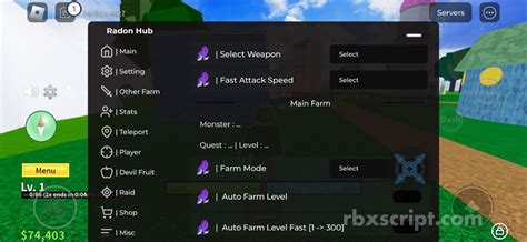 Blox Fruits Auto Farm Mob Auto Quest Teleport Scripts Rbxscript