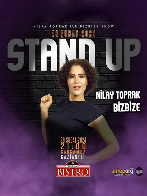 Nilay Toprak Stand Up Stand Up Biletleri Biletinial