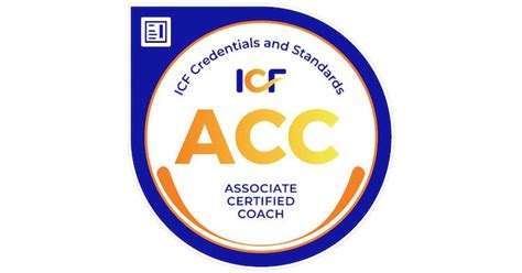 Associate Certified Coach Acc Was Issued By Icf Credentials And Standards To Michelle Eardley