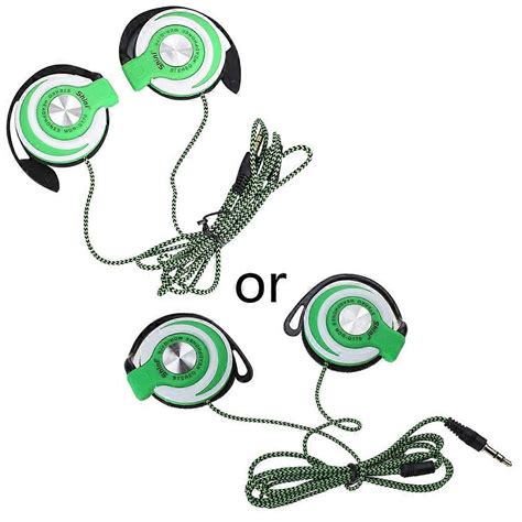 Flexible Rubber Ear Hook Clip On Headphones Headset With Over Ear Hooks Fruugo Uk