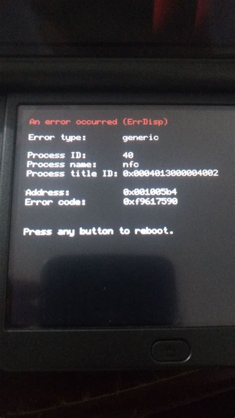 Errdisp Nfc · Issue 903 · Lumateamluma3ds · Github