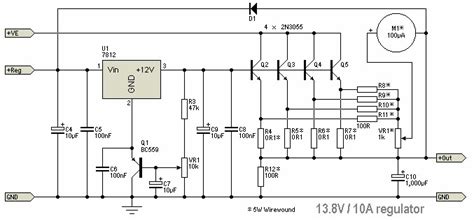 12 Volt Dc Voltage Regulator Circuit Diagram Wiring Digital And Schematic