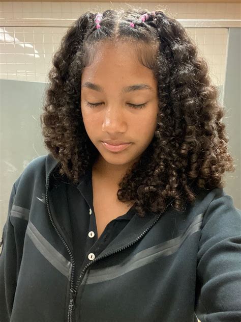 Pin By Alma On Hair Styles Mixed Curly Hair Quick Curly Hairstyles