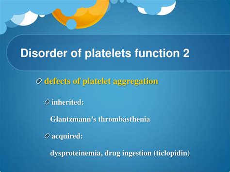 Ppt Platelet Disorders Powerpoint Presentation Free Download Id 2241221