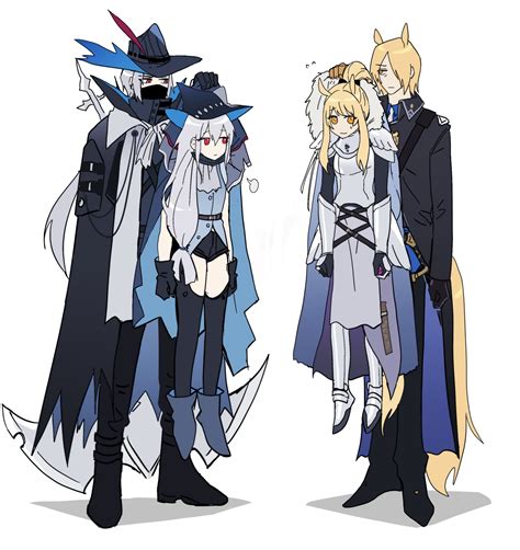 Skadi Blemishine Mlynar And Ulpianus Arknights Drawn By Du Game2