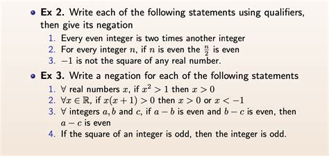 solved ex 2 write each of the following statements using