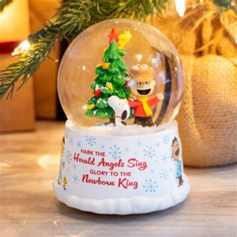 Peanuts Christmas Snow Globe Book Lovers Unite Join Our Monthly Reading Challenge