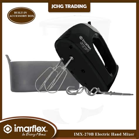 Imarflex Imx 270b Electric Hand Mixer With Built In Accessory Box 300